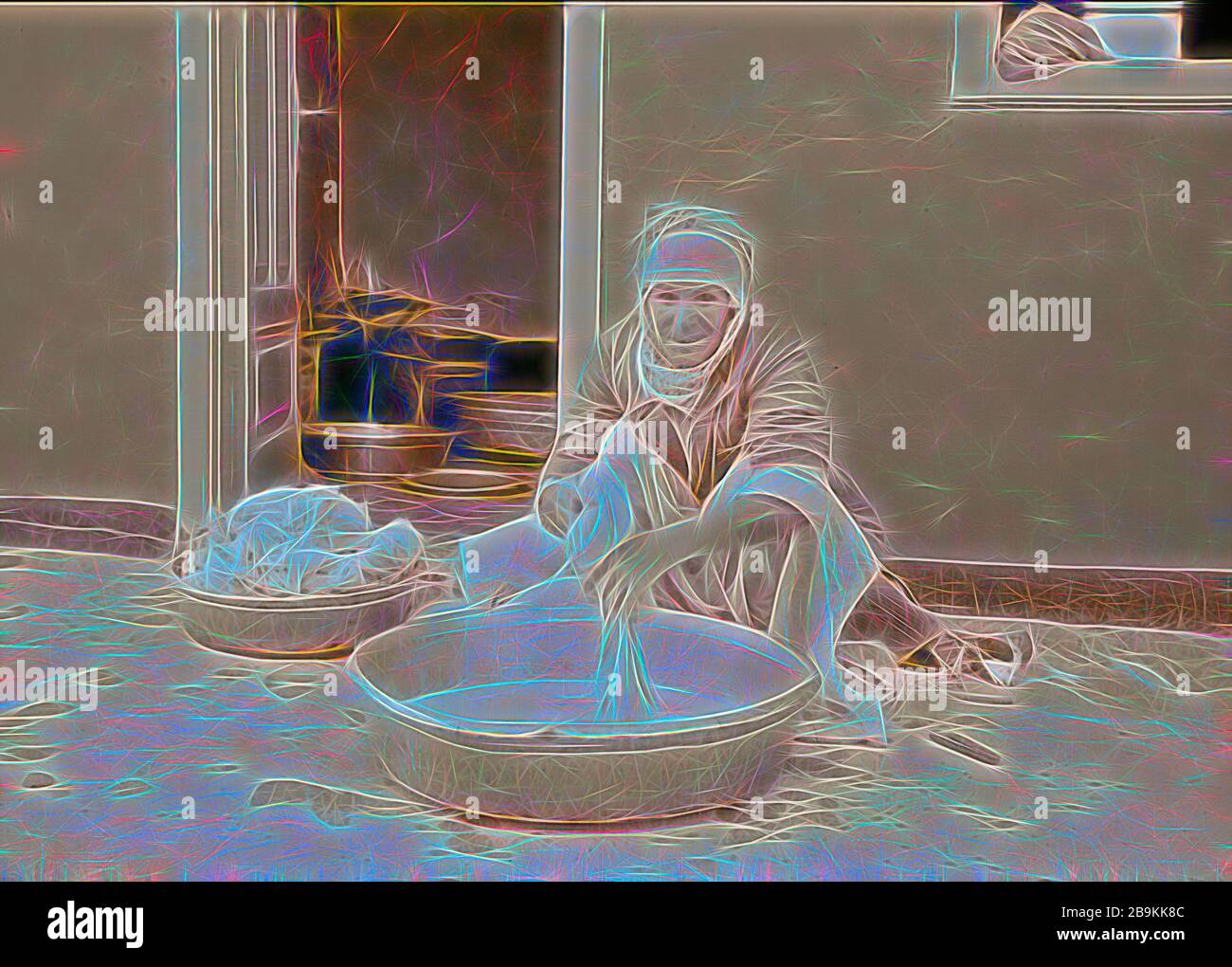 Washwoman hi-res stock photography and images - Alamy