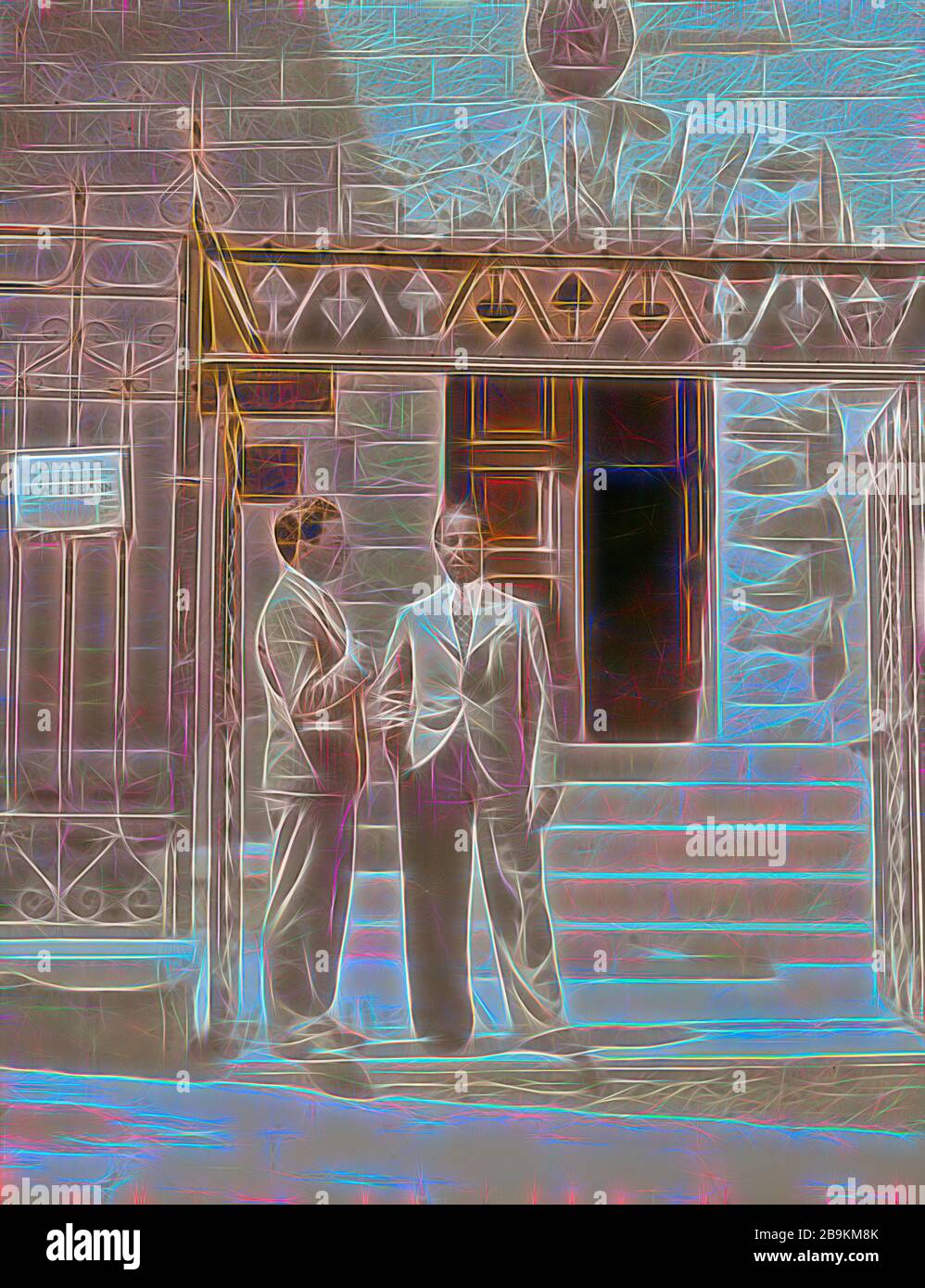 Jacob Simon in Lydda & interviewing Eth. [i.e., Ethiopian] consul. 1934 ...