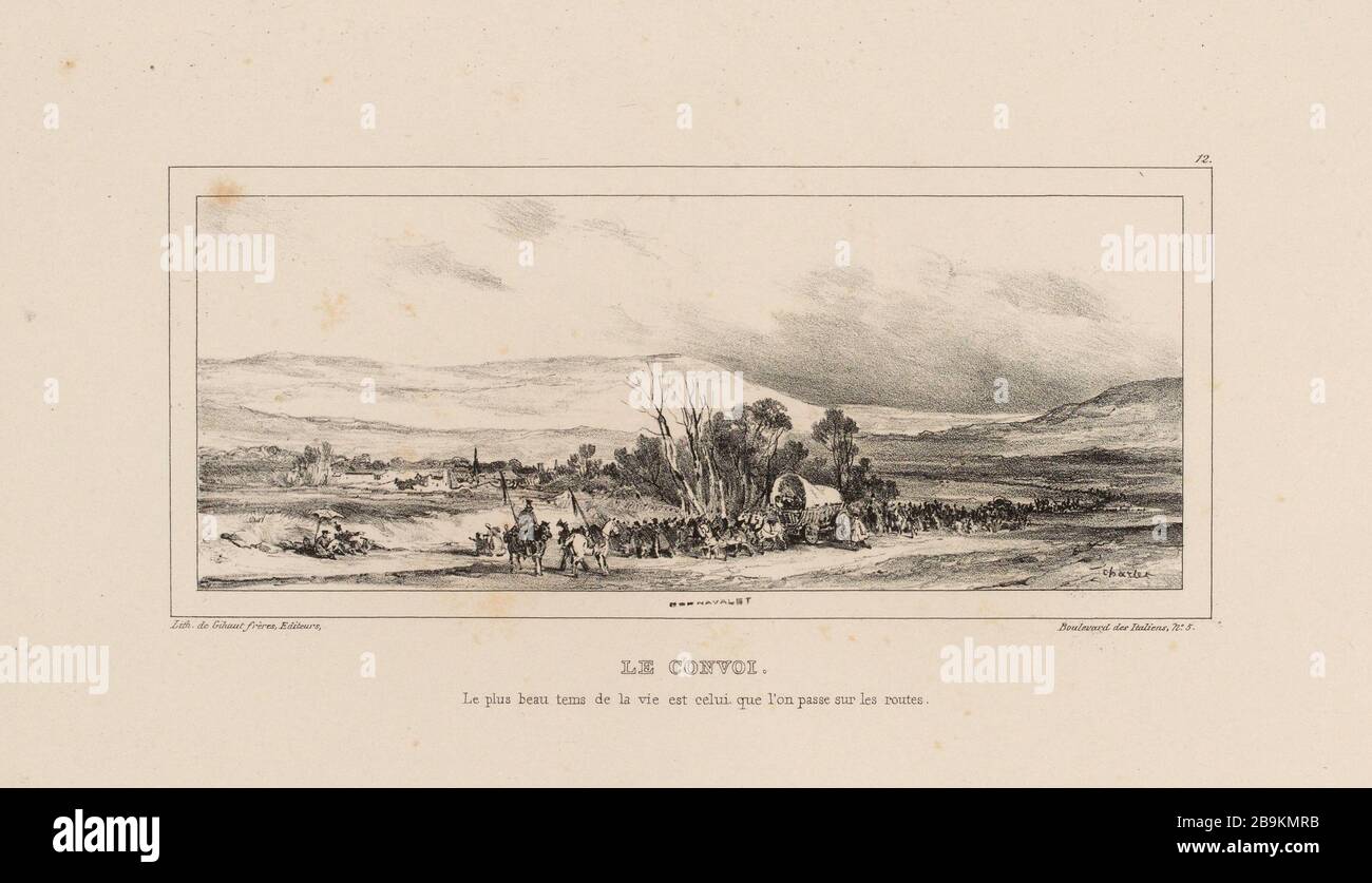 The Convoy ... / 12 (registered title) | Album 1837 by Charlet (as a ...