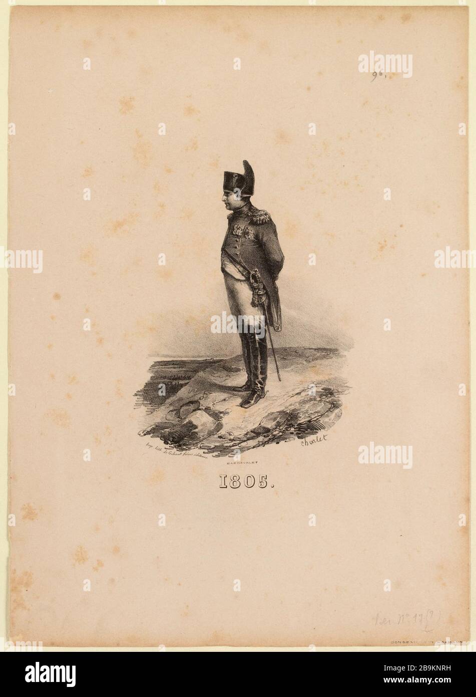 Napoleon standing hi-res stock photography and images - Alamy