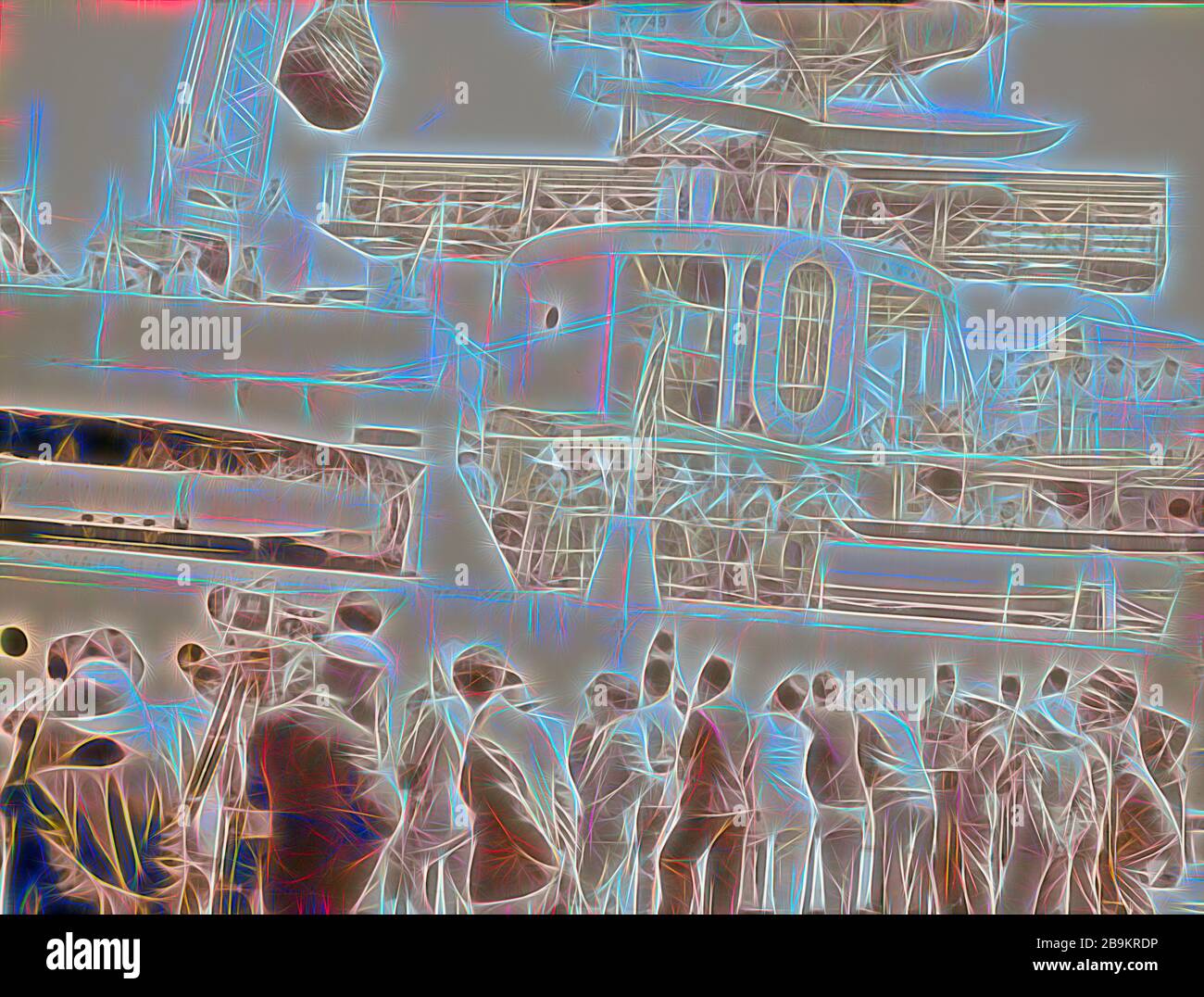 Arrival of the Negus to Haifa. Photo shows the family of Ethiopian ...