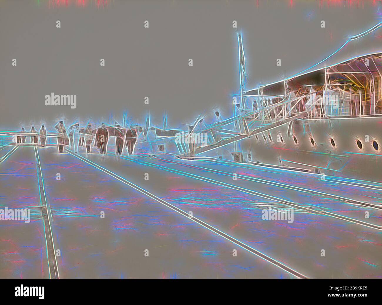 Arrival of the Negus to Haifa. Photo shows the family of Ethiopian ...