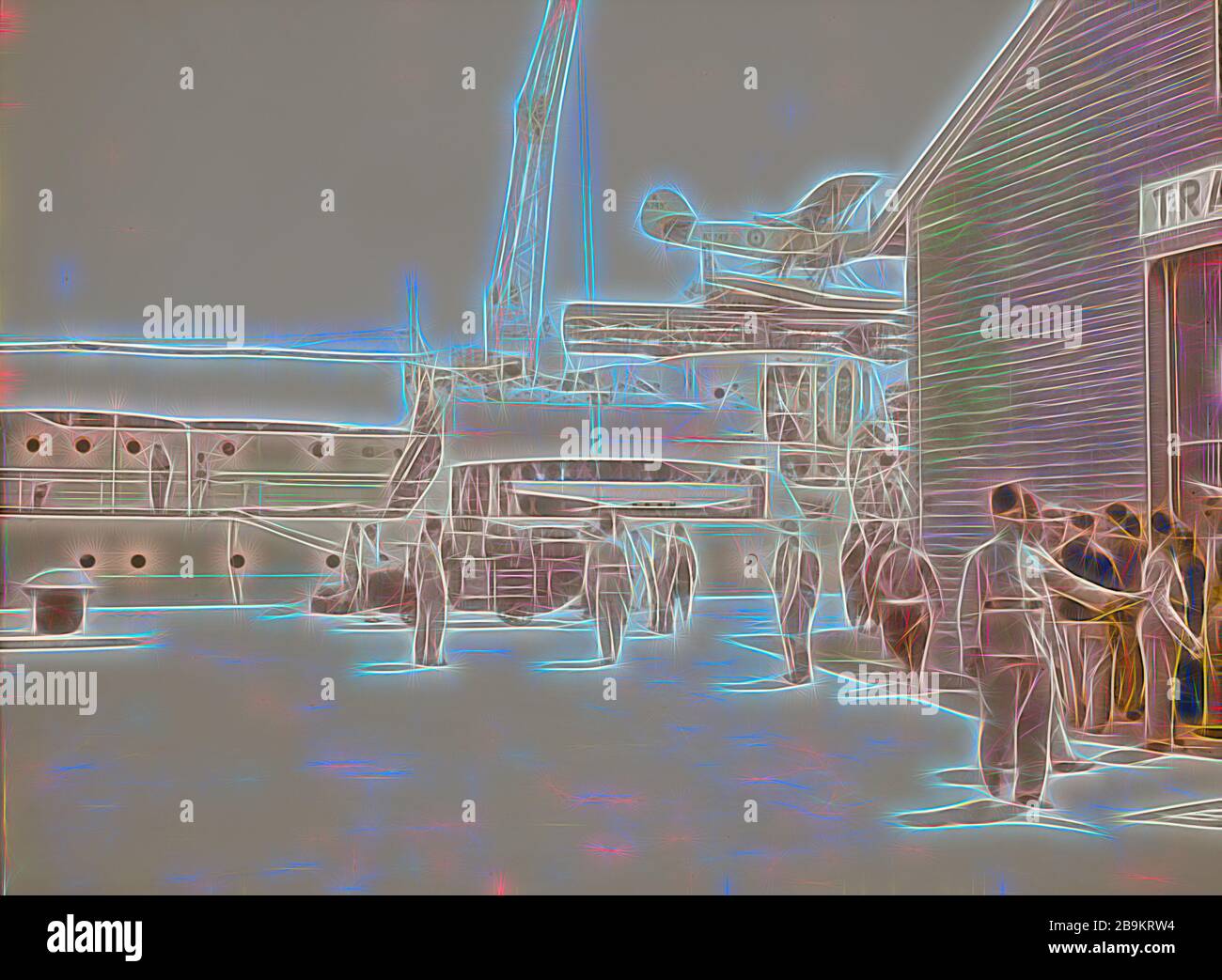 Arrival of the Negus to Haifa. Photo shows the family of Ethiopian ...