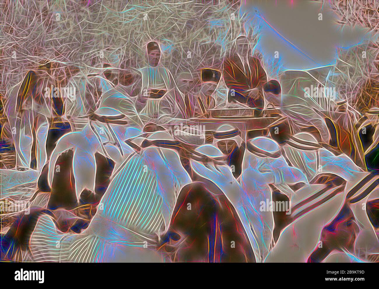 Mr. E. Keith Roach & Mrs. K.R. entertain Sir Harold & Lady MacMichael & 500 falahen at Neby ...