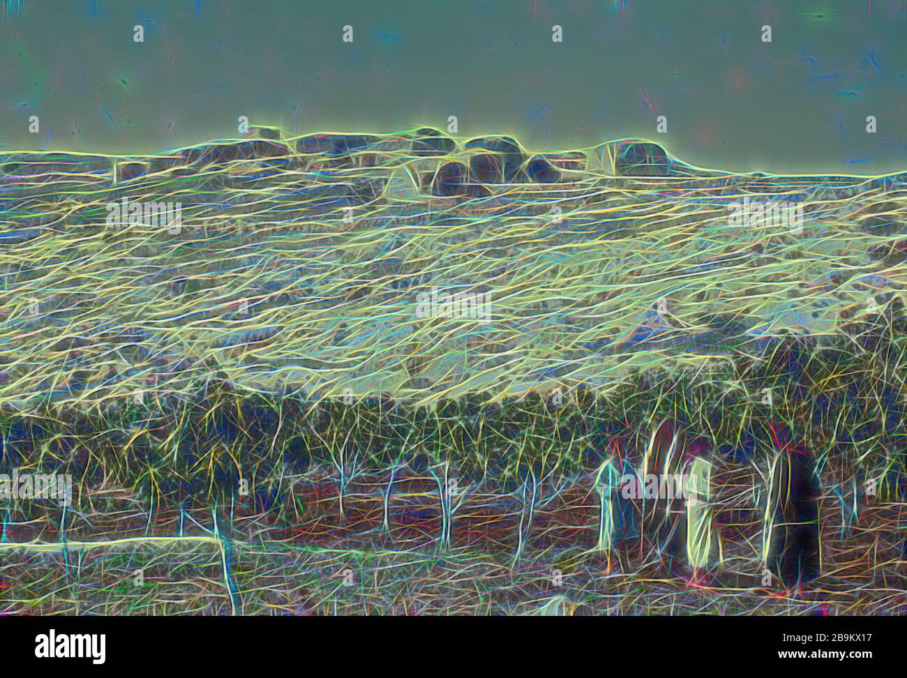 Area near Jerusalem. Michmash village. I Sam. 135. 1950, West Bank ...