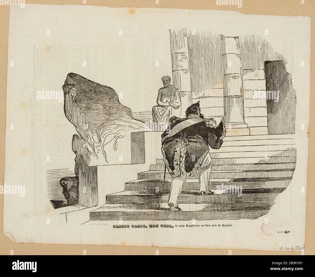 Tarpeian rock hi-res stock photography and images - Alamy