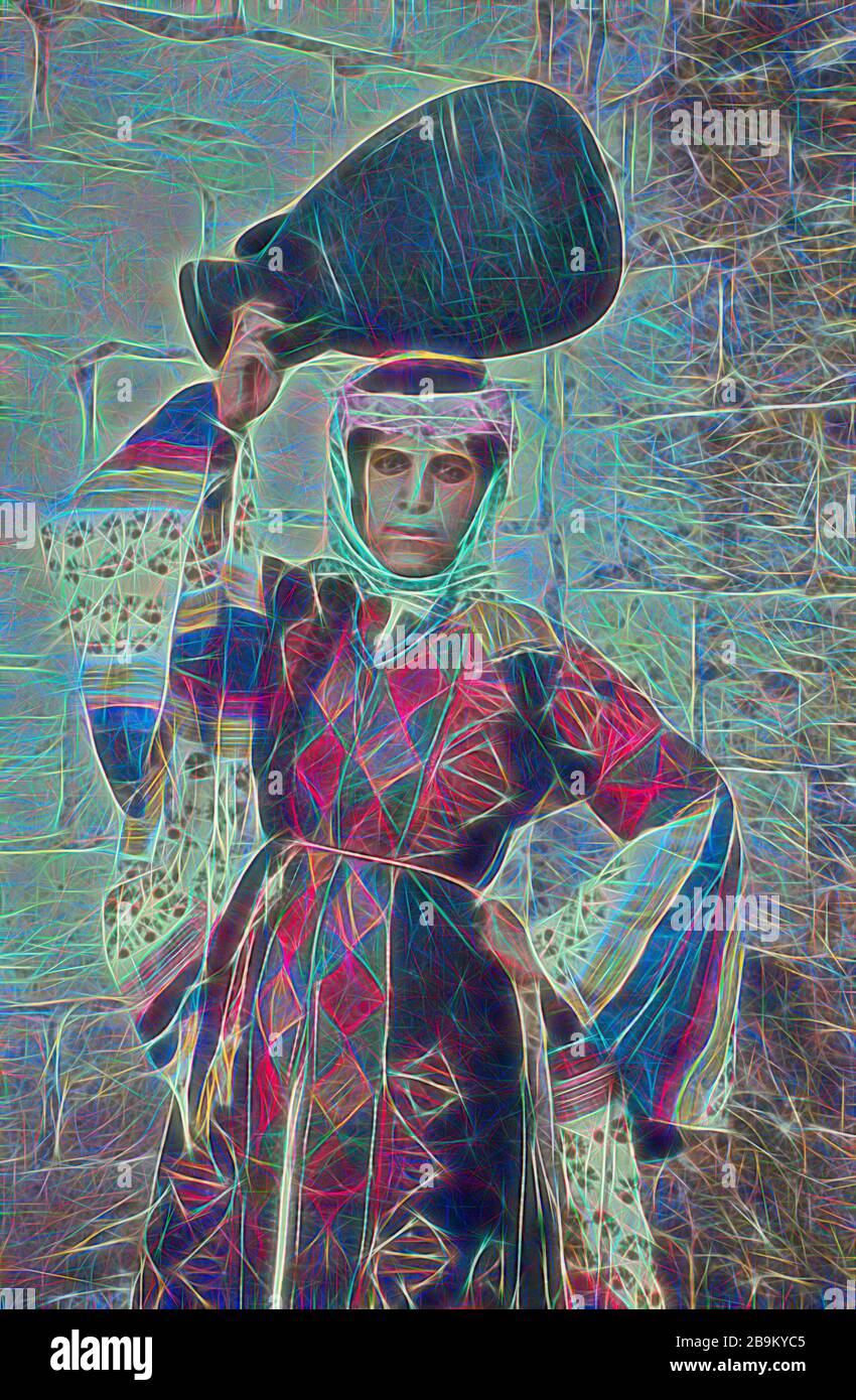 Types and character, etc. Nazareth woman in native costume, now rarely ...