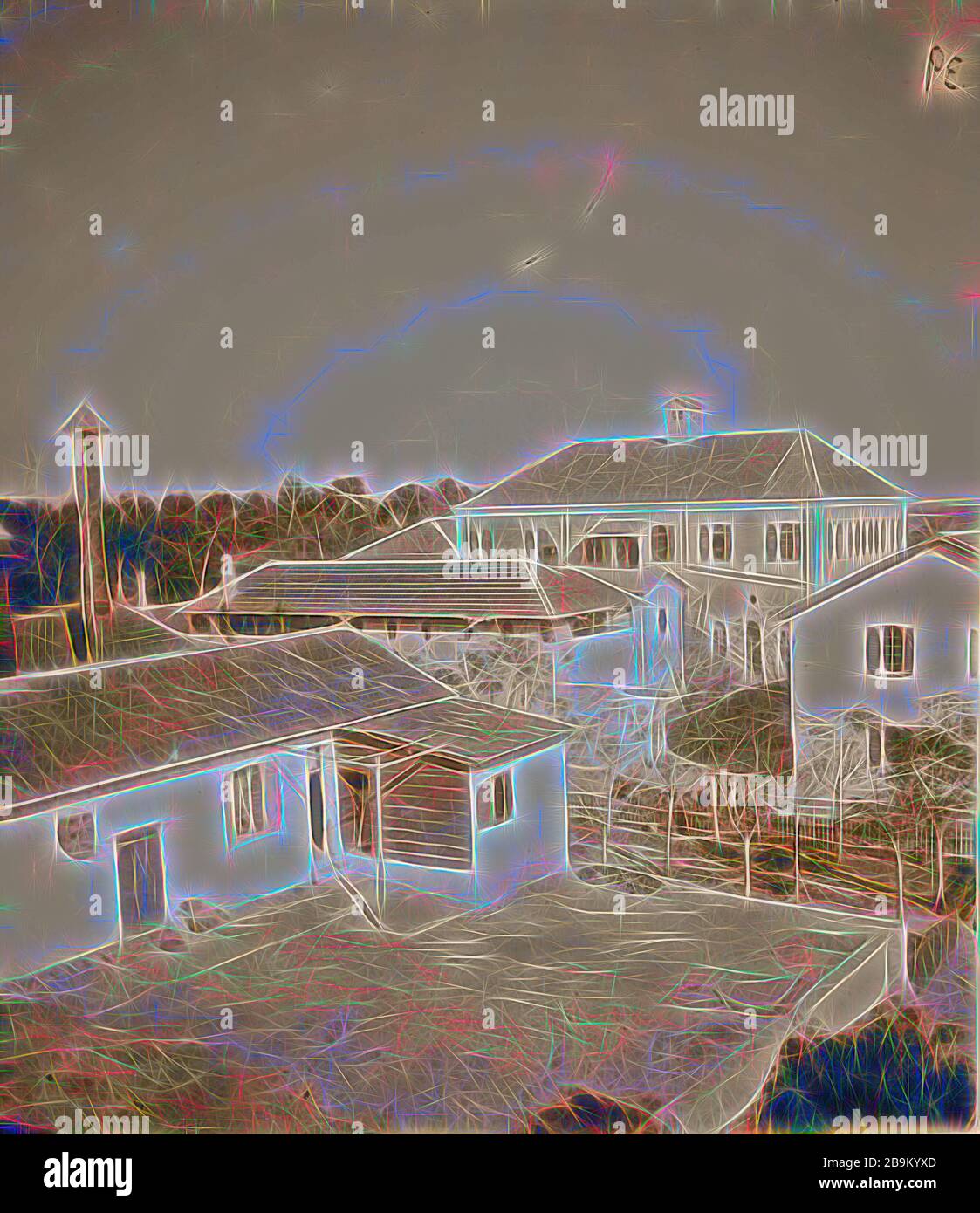 Mikweh. View of buildings from school American Colony, Jerusalem ...