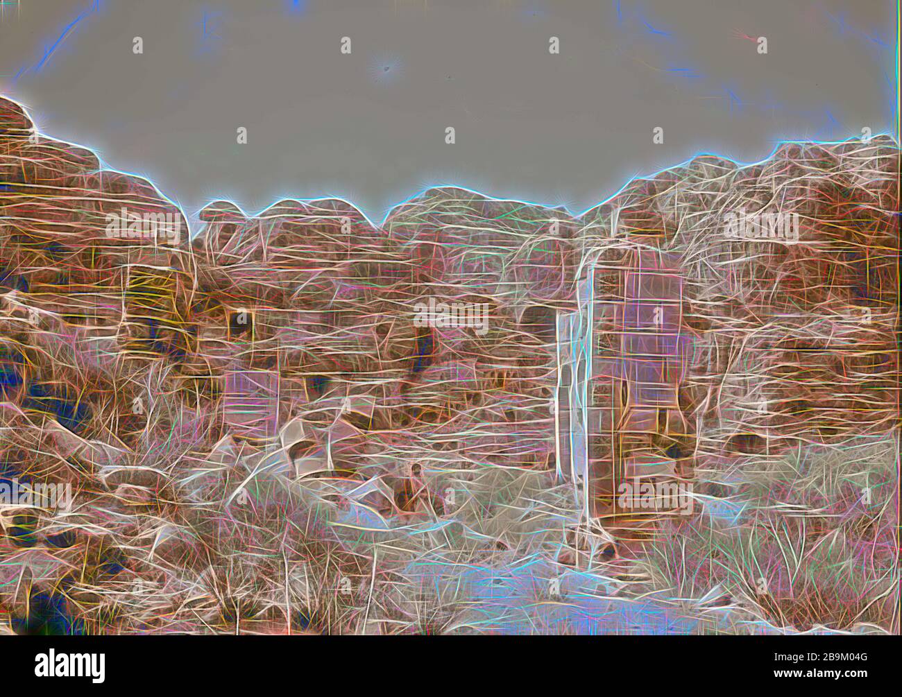 Petra. The triple gate American Colony, Jerusalem. 1898, Jordan, Petra ...