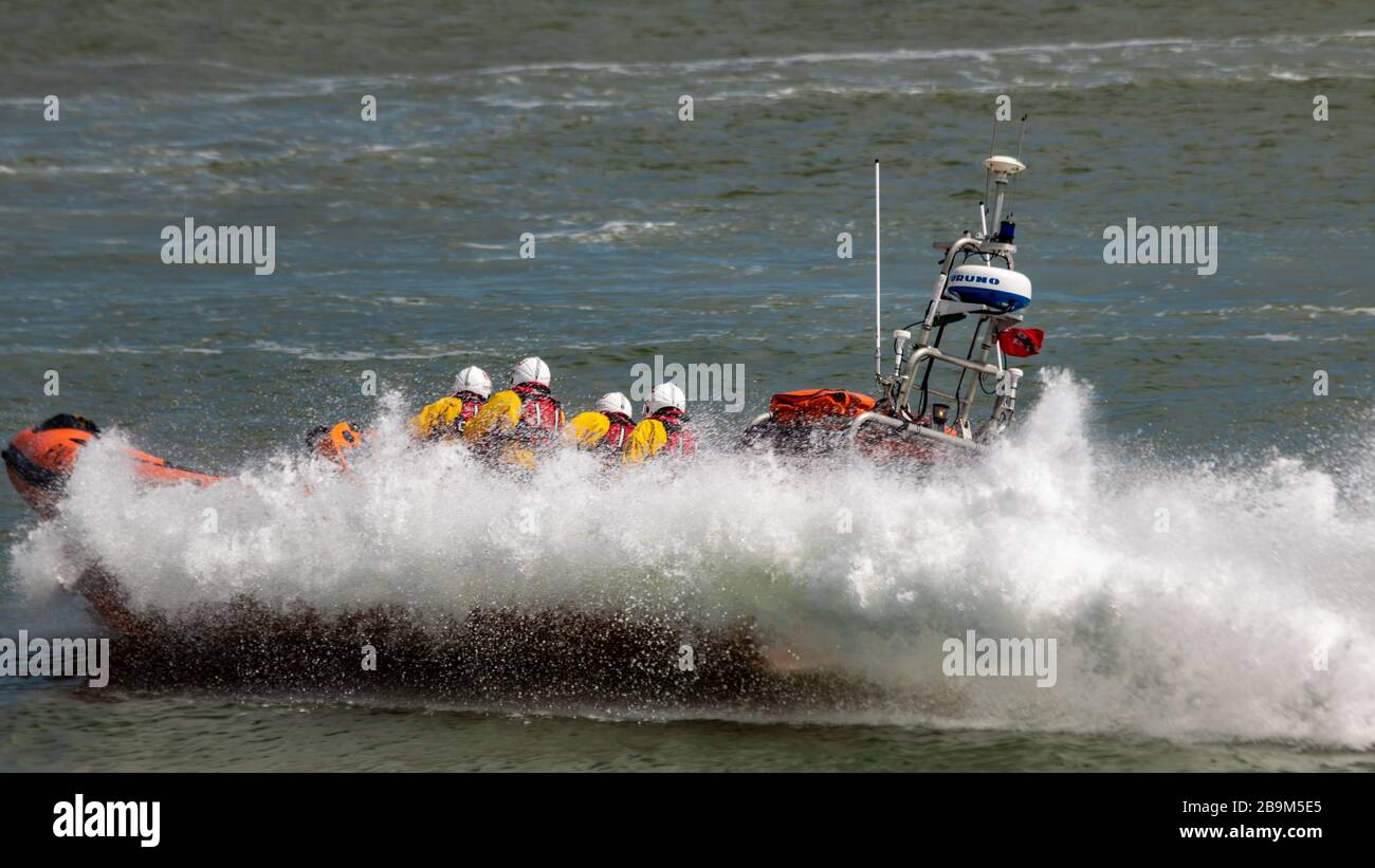 RNLI and Coastguard Rescue fest 2019 at Porthcawl South wales UK ...