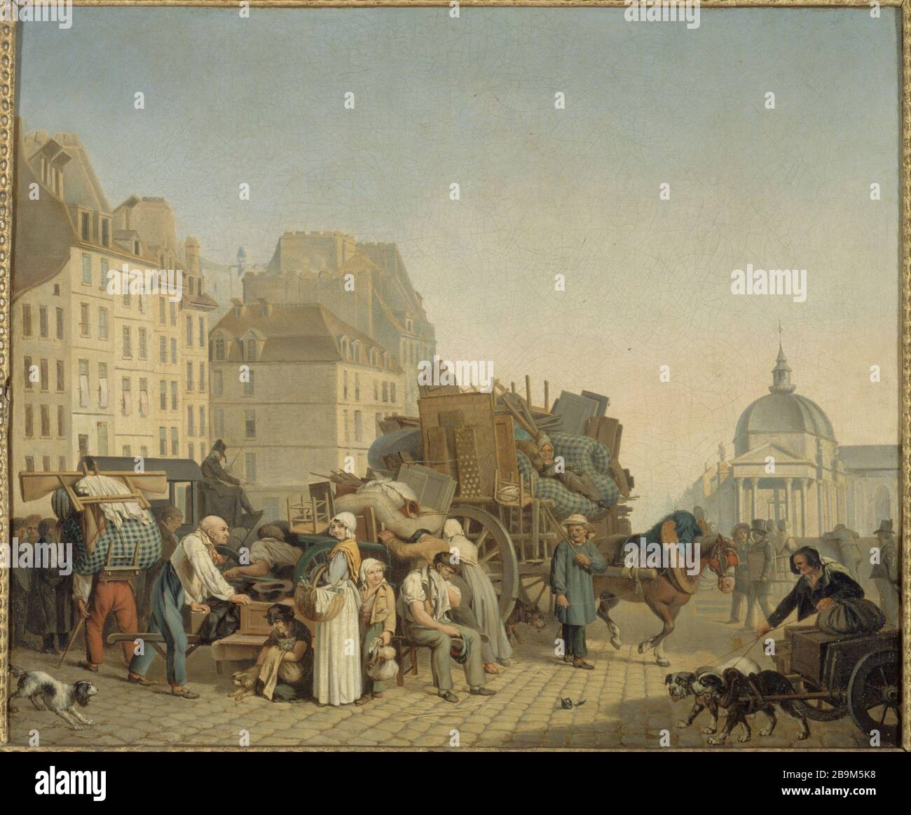 THE mOVES Louis Léopold Boilly (1761-1845). "Les déménagements", vers ...