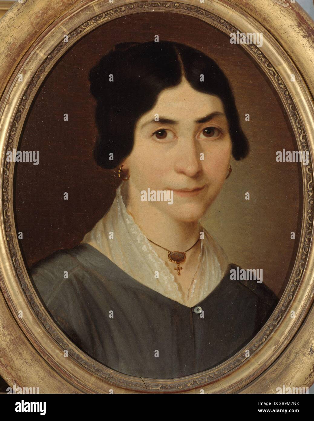 PORTRAIT OF A LADY "Portrait de femme", vers 1840. Paris, musée ...