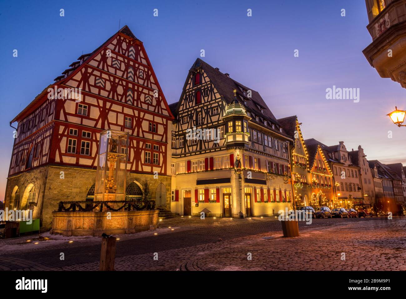 Rothenburg - medieval town in Germany Stock Photo - Alamy