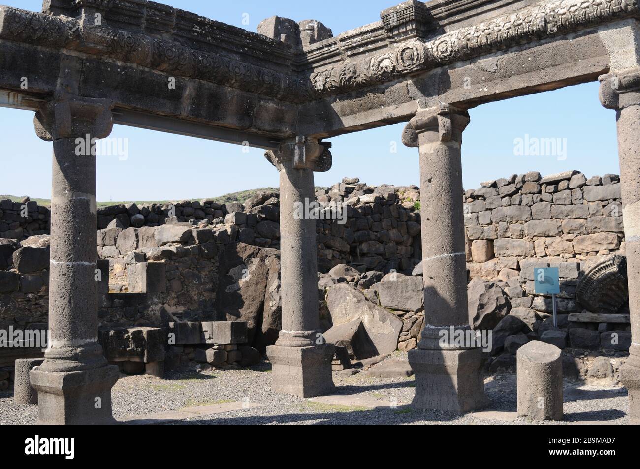 Korazim National Park. Korazim or Chorazin was an ancient village in ...