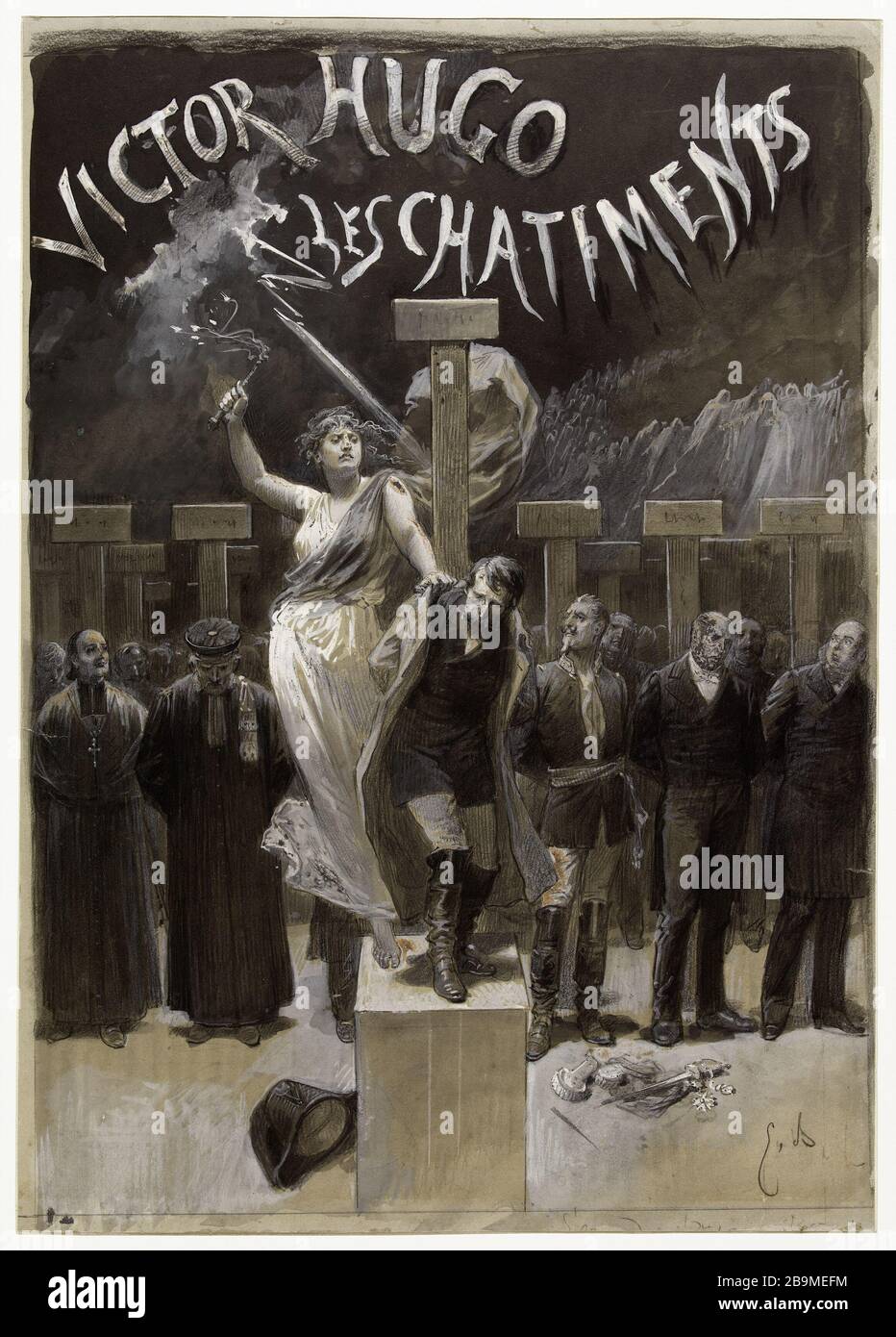 The punishments Emile-Antoine Bayard (1837-1891), graveur français. Le ...