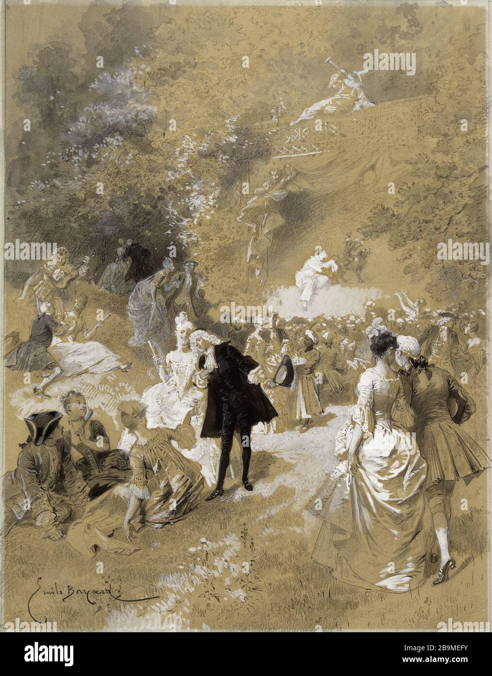 Emile antoine bayard hi-res stock photography and images - Alamy