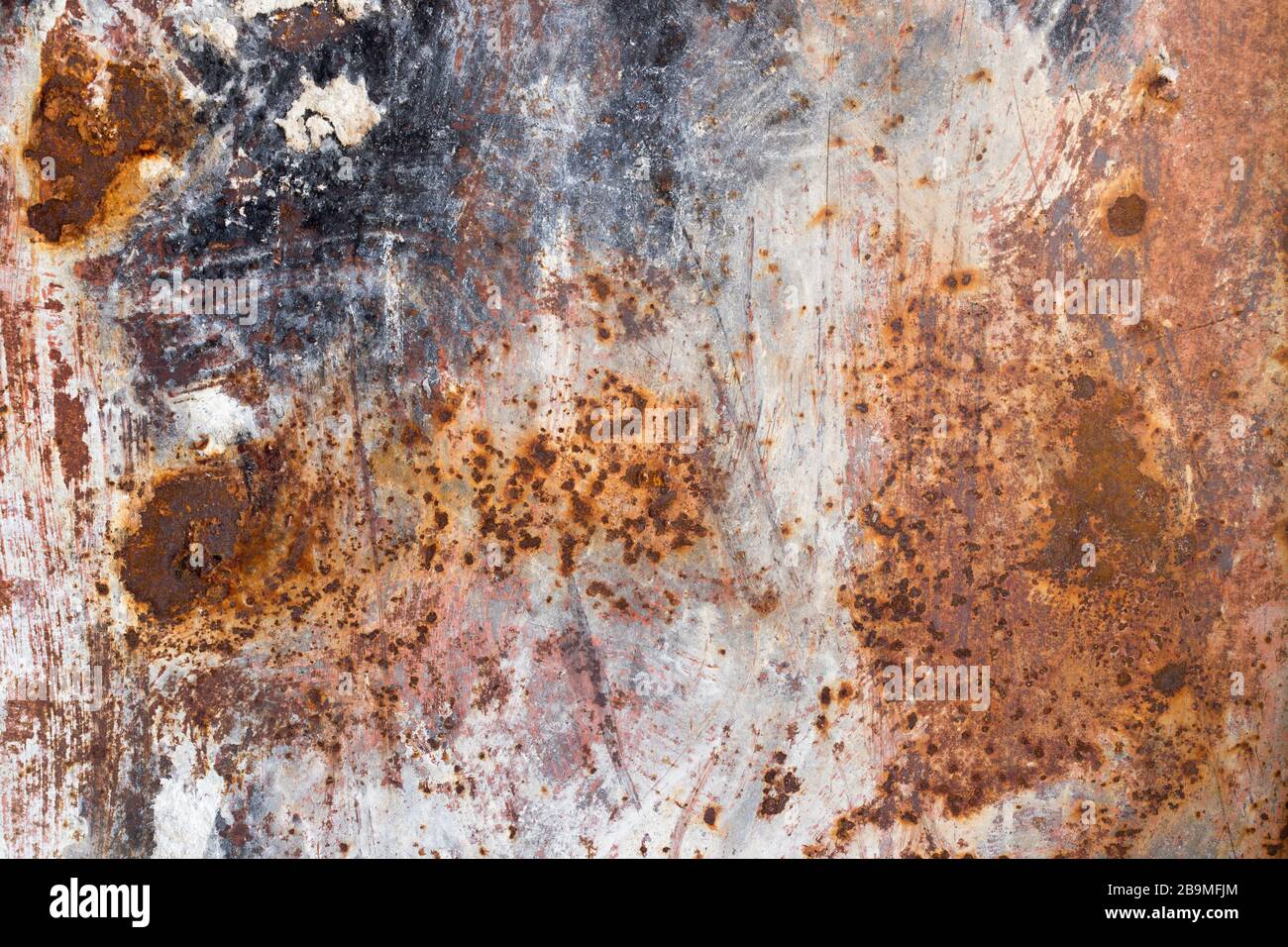 Rusty grunge iron metal background texture. Copy space Stock Photo - Alamy