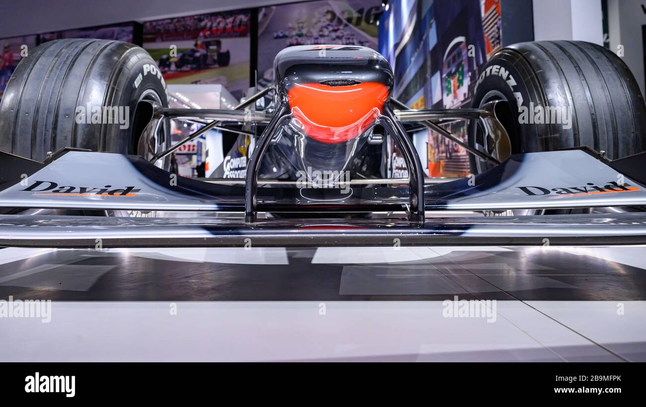 Silverstone Experience - David Coulthard Stock Photo - Alamy