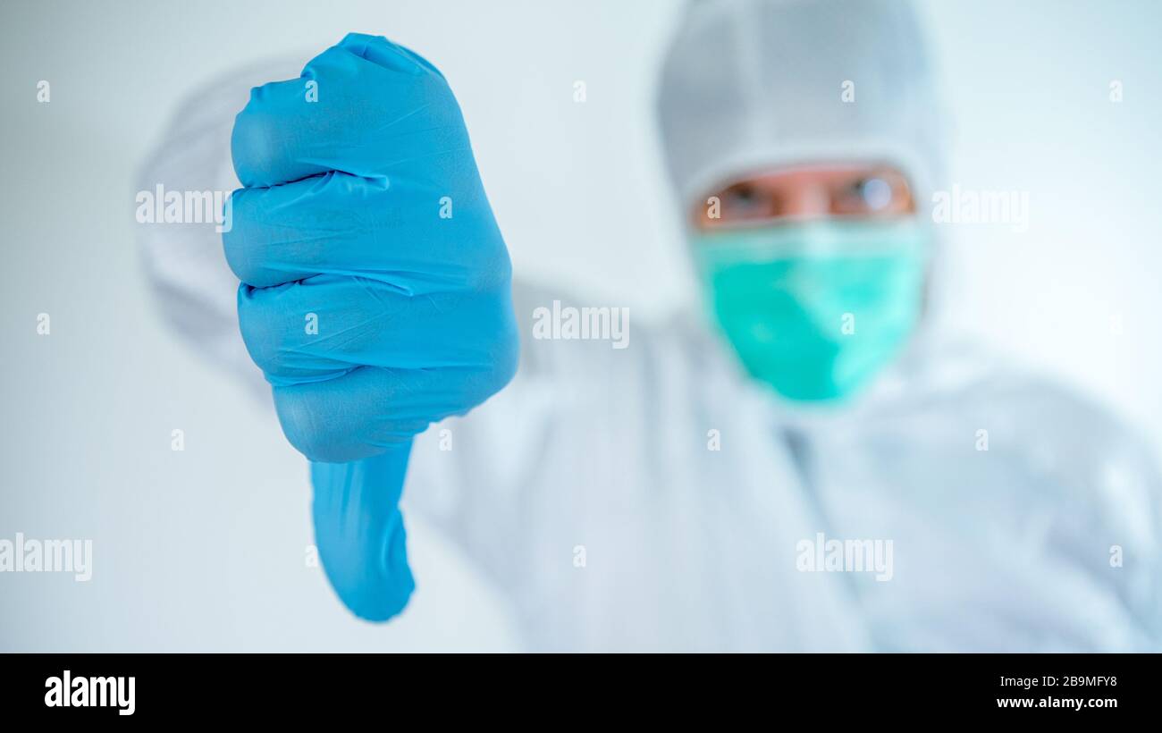 Angry pointing doctor hi-res stock photography and images - Alamy