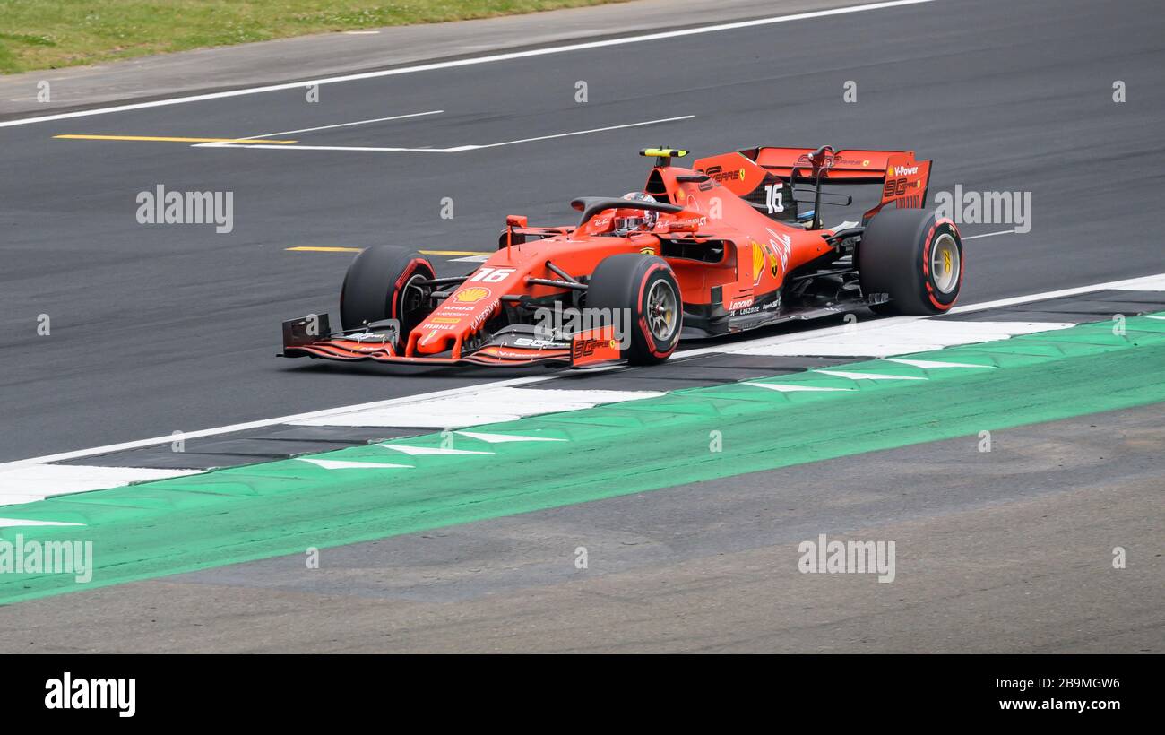Charles Leclerc -2019 British Grand Prix, Silverstone, Northamptonshire ...
