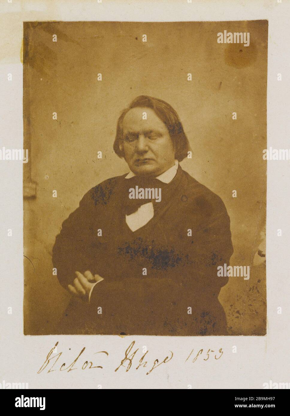 VICTOR HUGO LISTENING GOD Auguste Vacquerie (1819-1895). "Victor Hugo ...