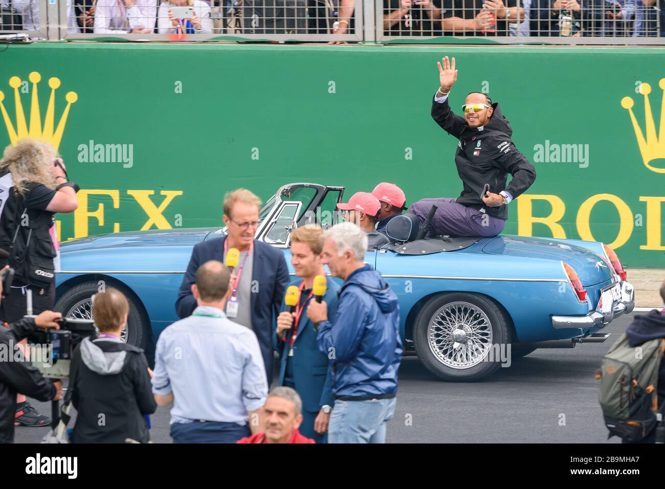 Lewis Hamilton - 2019 British Grand Prix, Silverstone, Northamptonshire ...