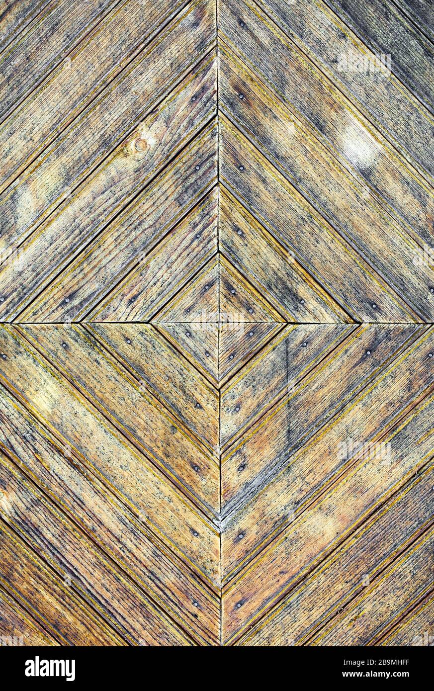 Texture of old stained wooden door. background Stock Photo - Alamy
