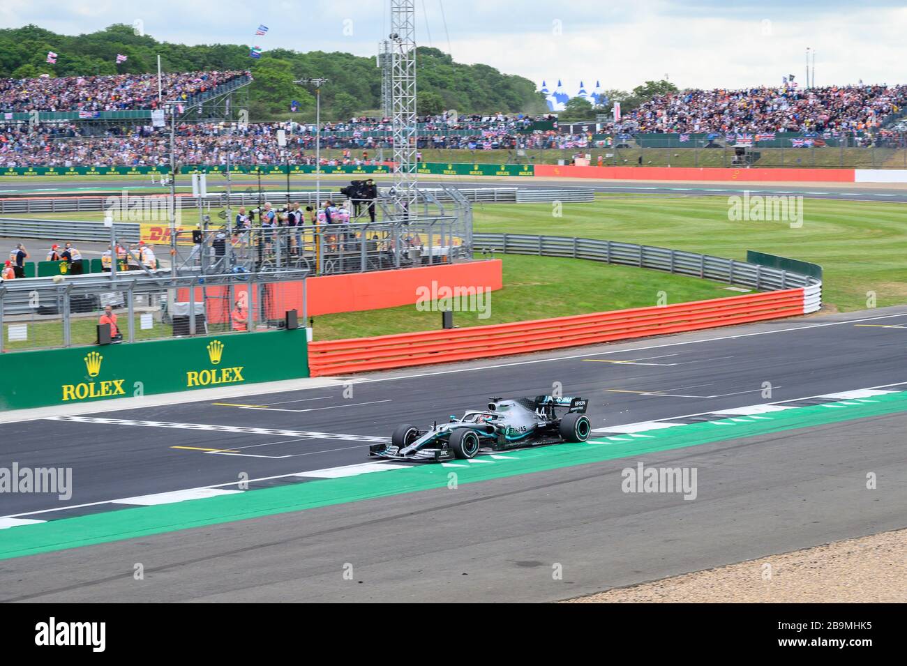 Lewis Hamilton - 2019 British Grand Prix, Silverstone, Northamptonshire ...