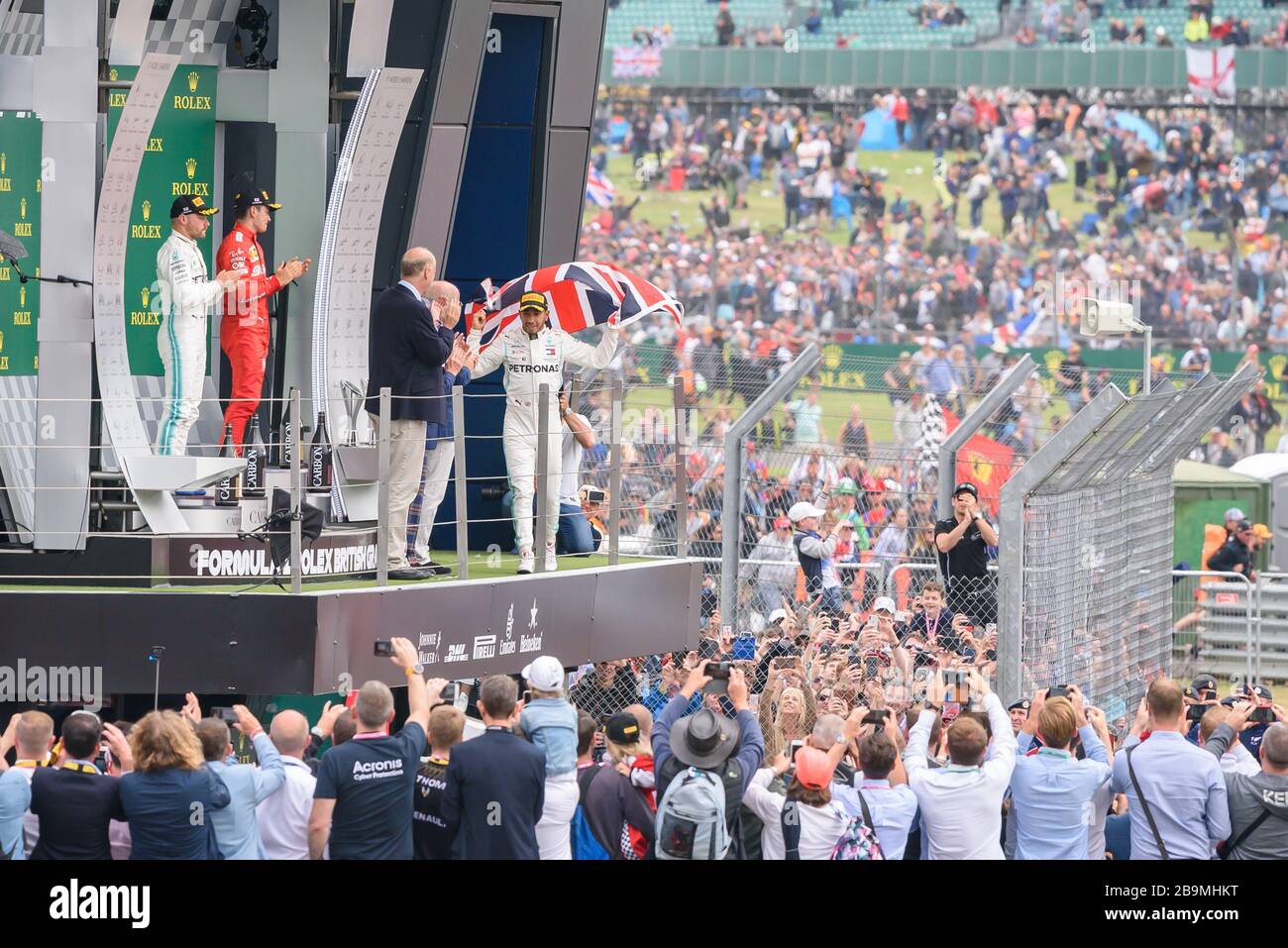 Lewis Hamilton - 2019 British Grand Prix, Silverstone, Northamptonshire ...