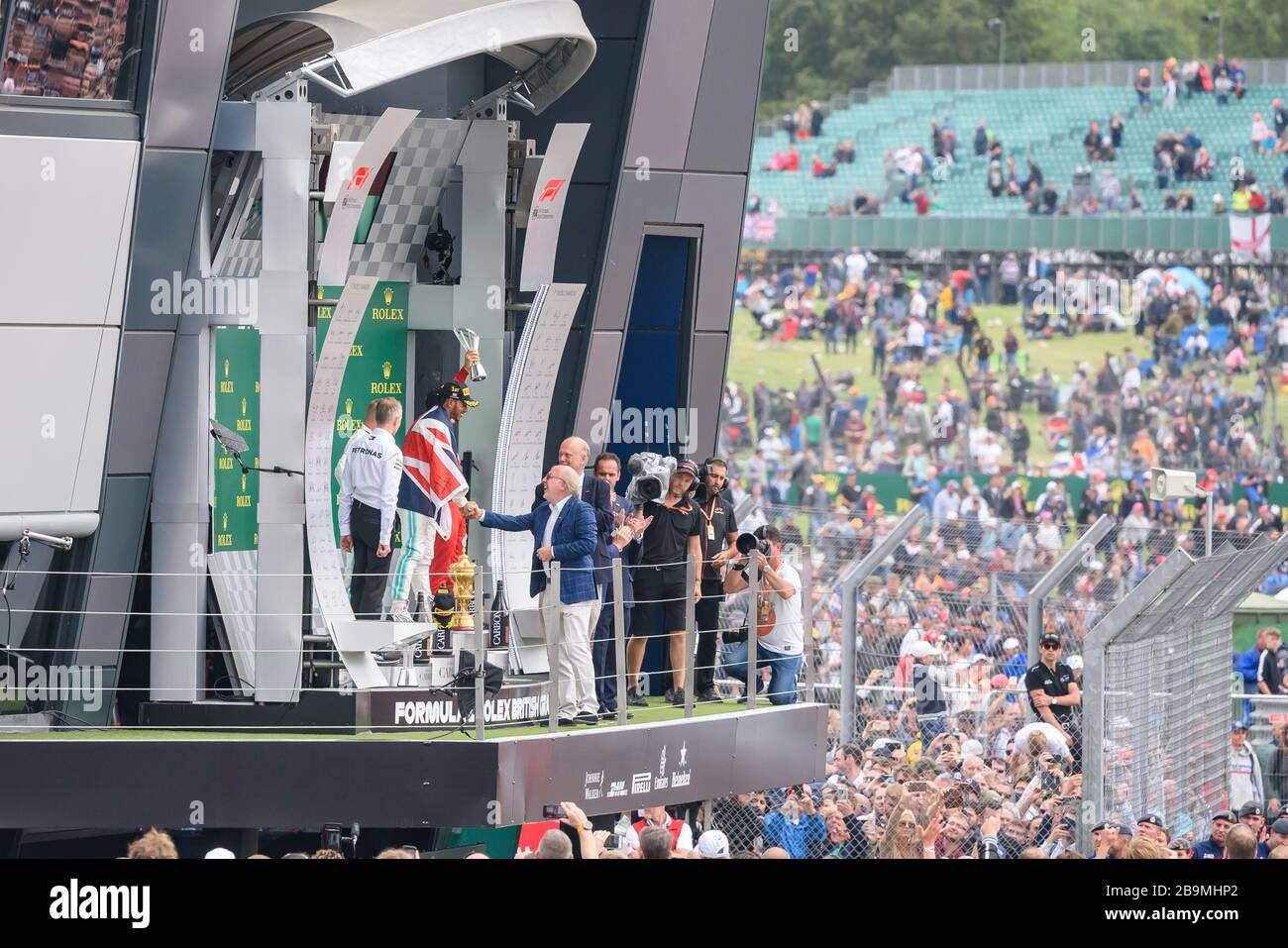 Lewis Hamilton - 2019 British Grand Prix, Silverstone, Northamptonshire ...