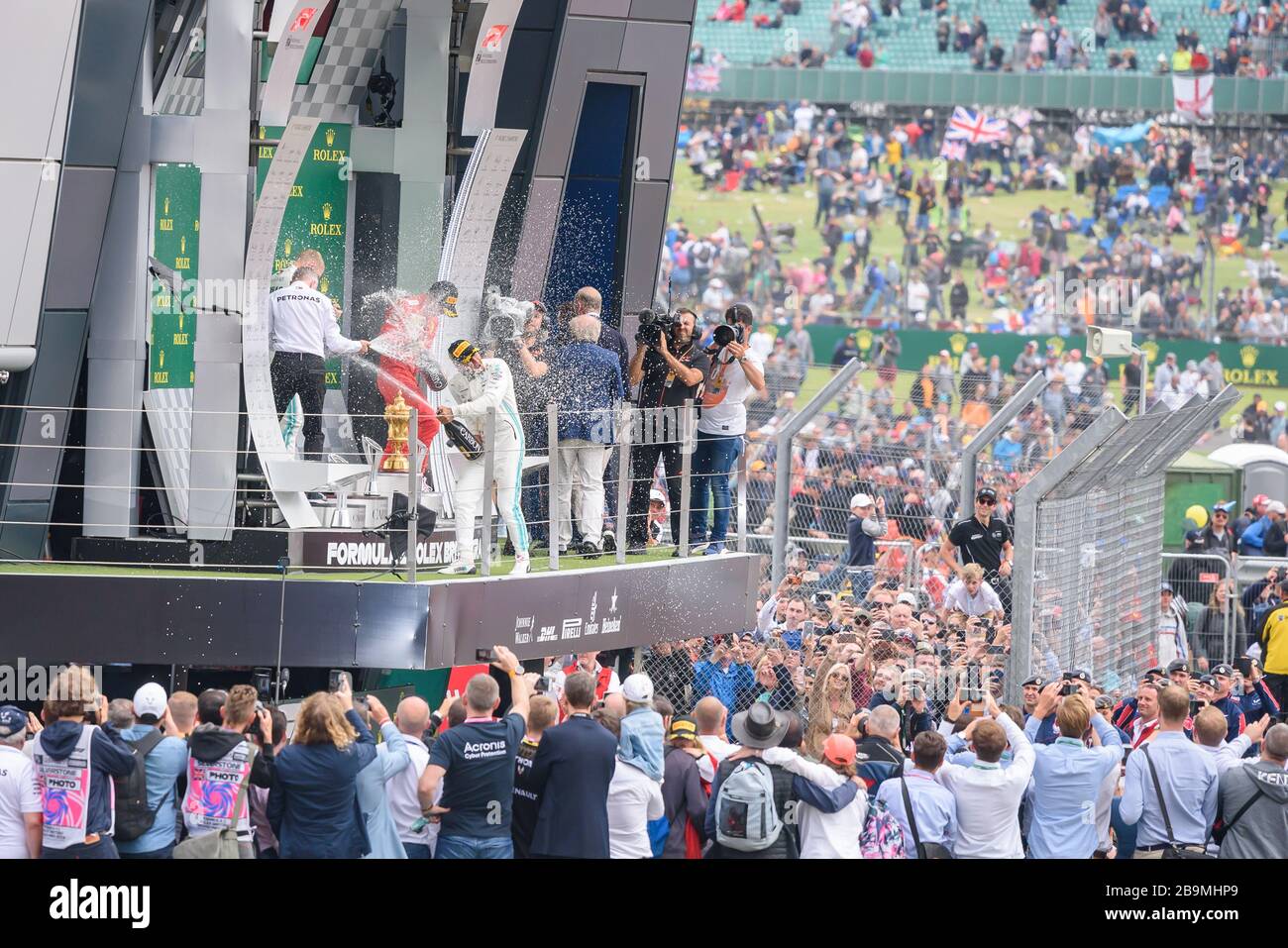 Lewis Hamilton - 2019 British Grand Prix, Silverstone, Northamptonshire ...