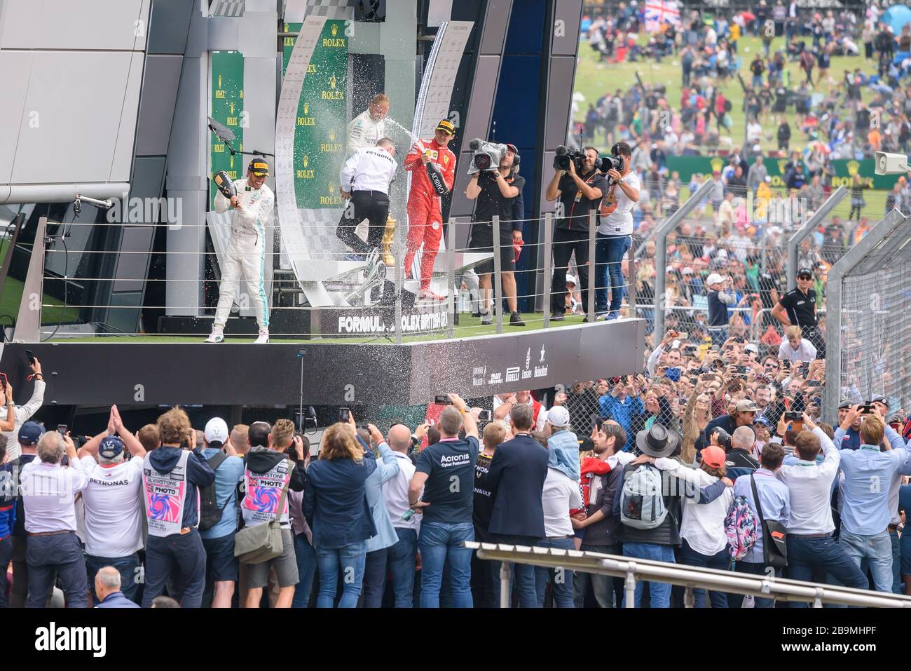 Lewis Hamilton - 2019 British Grand Prix, Silverstone, Northamptonshire ...