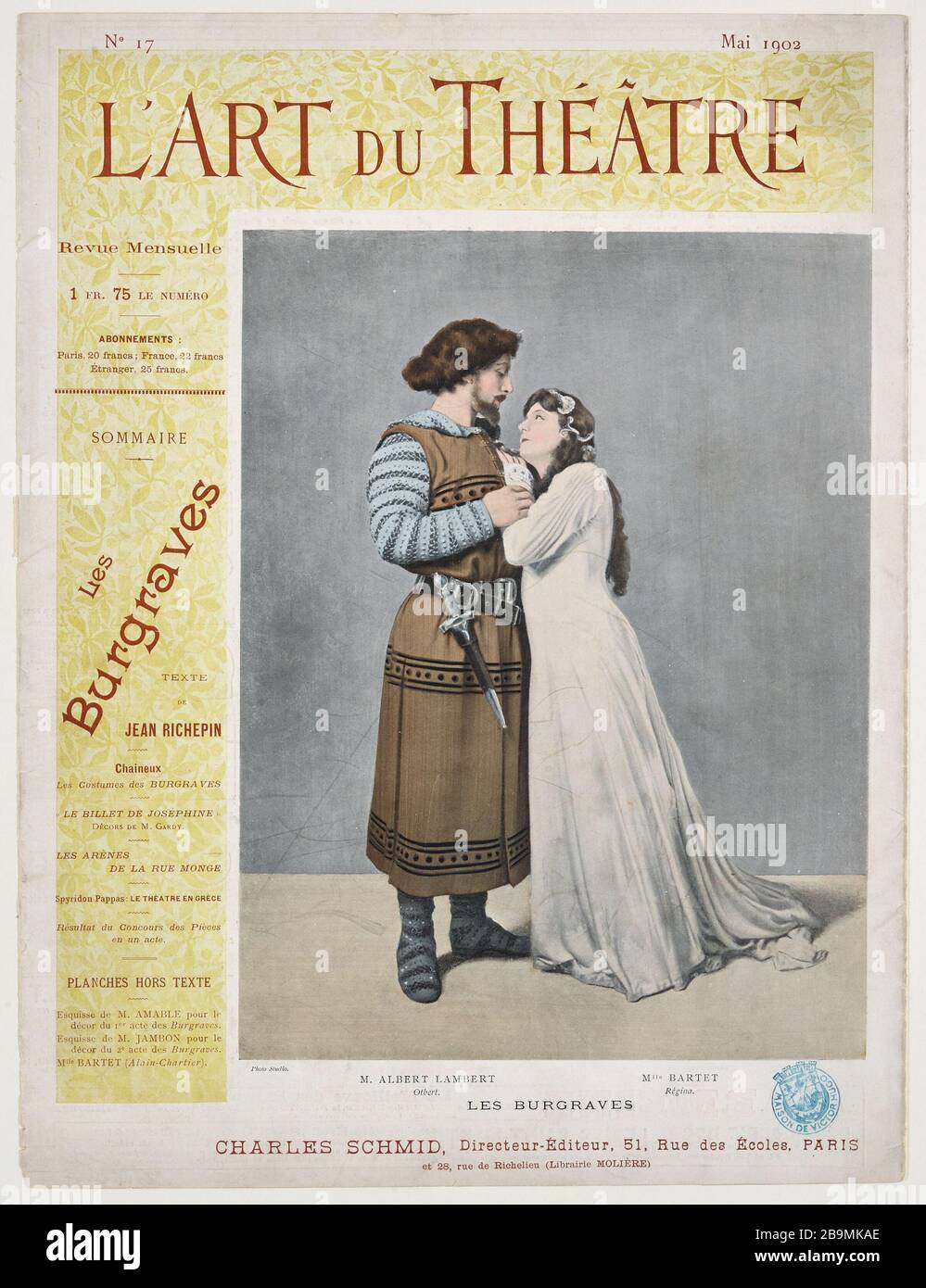 The Revue Theater Art (The Burgraves Stock Photo - Alamy