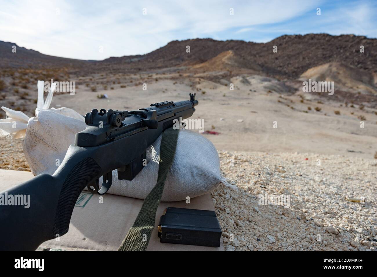 Rifle resting hi-res stock photography and images - Alamy