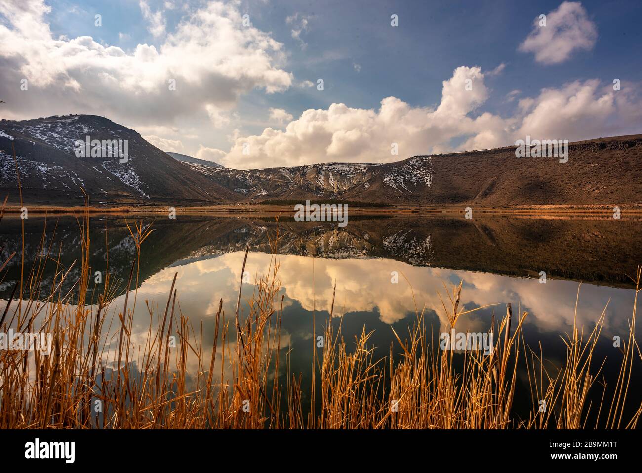 Cappadocia, the pomegranate(Narli) lake Stock Photo - Alamy
