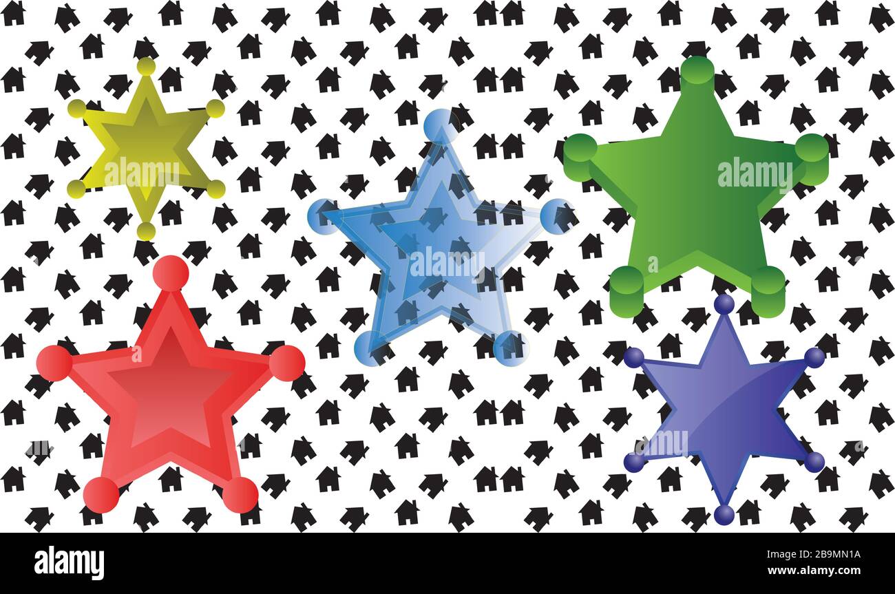 abstract stars on art design background Stock Vector Image & Art - Alamy