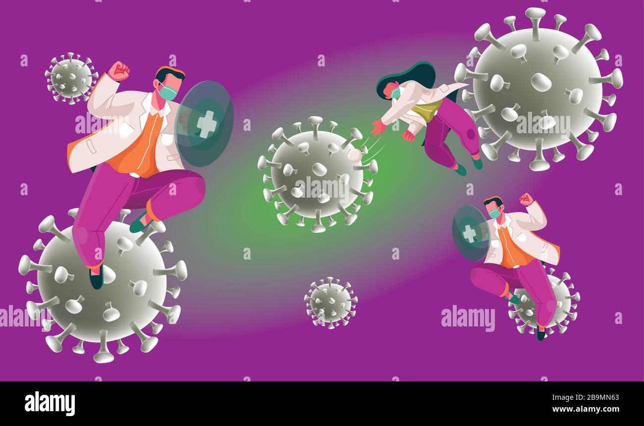 internal immune system fight with virus Stock Vector Image & Art - Alamy