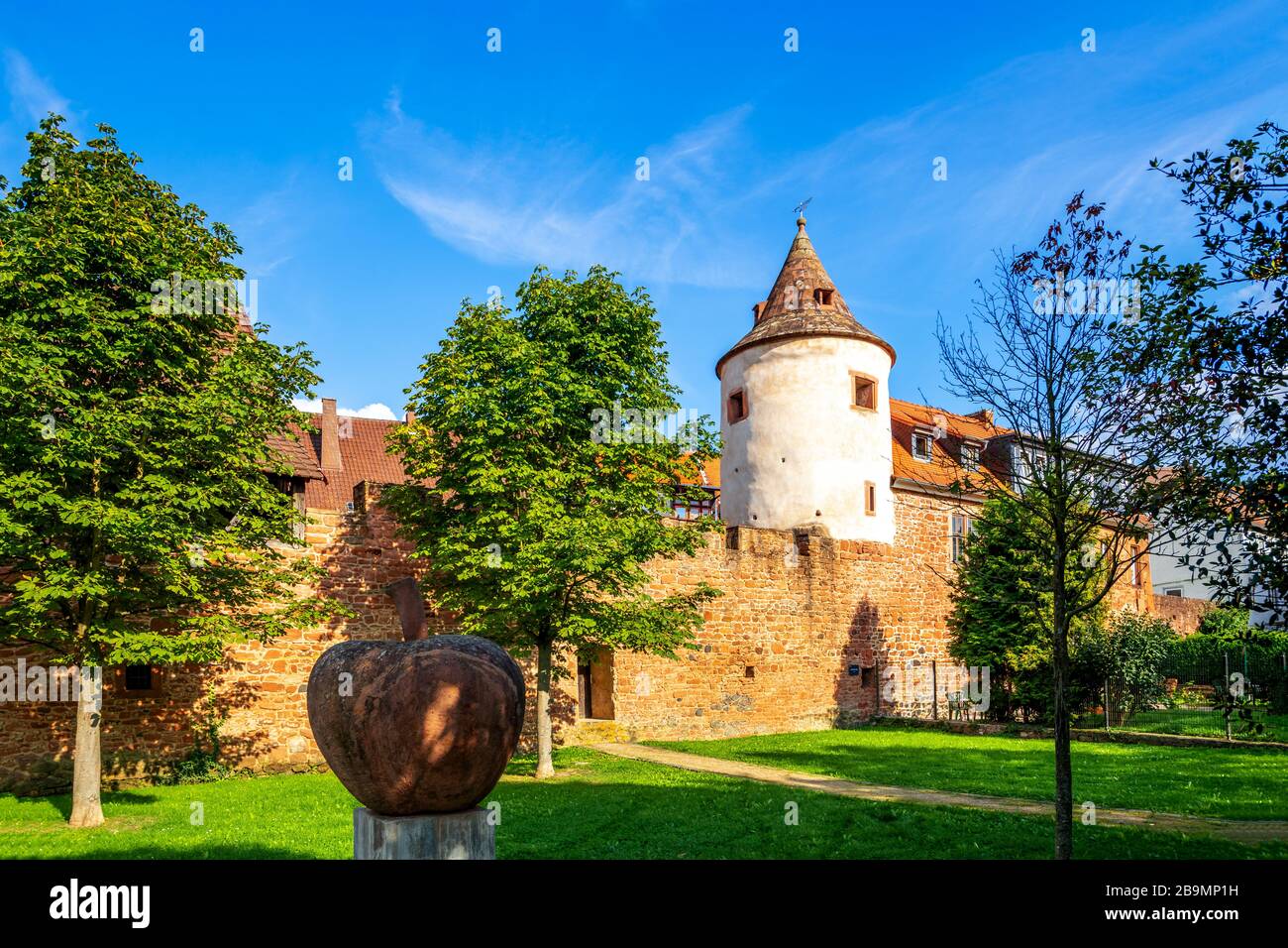 City wall in Büdingen, Germany Stock Photo - Alamy