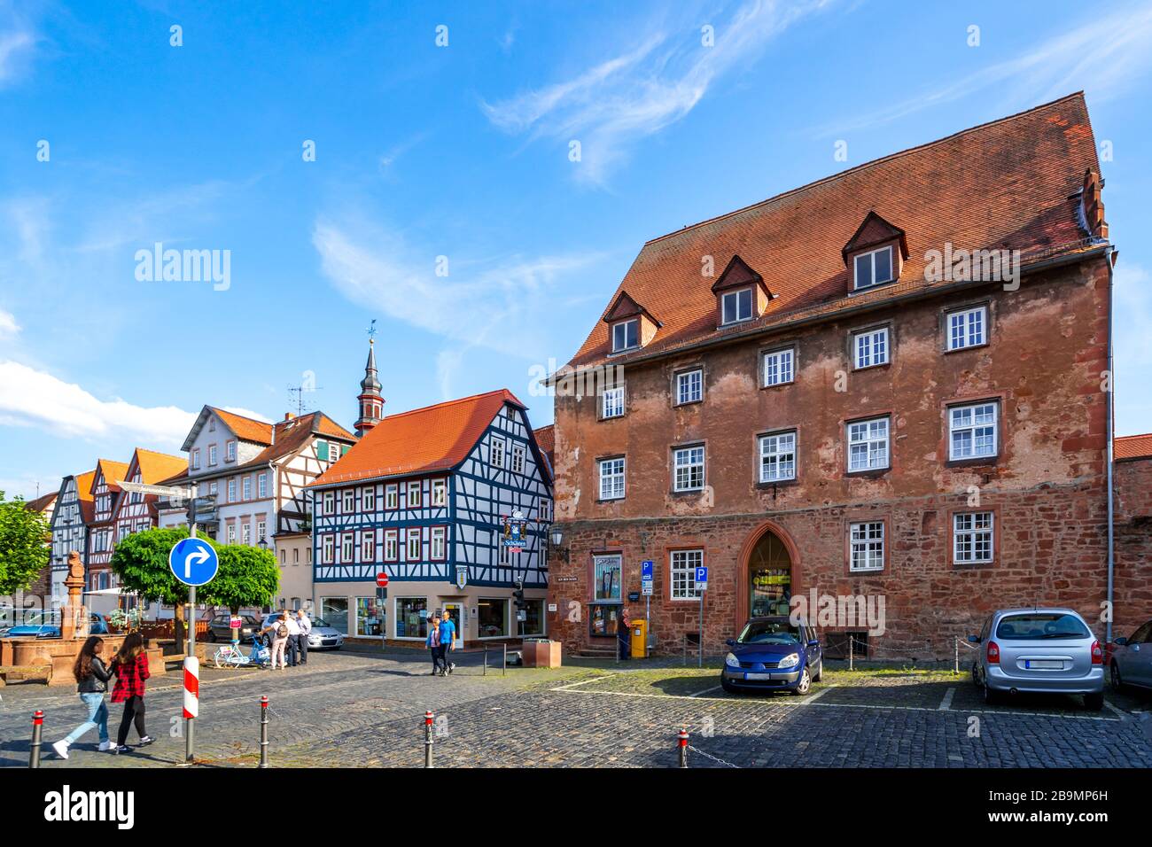 Historical city of Büdingen, Germany Stock Photo - Alamy