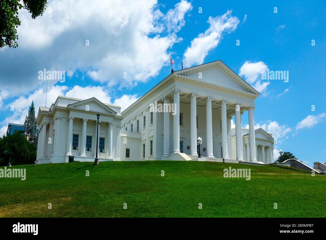 The capital building at Richmond Virginia the capitol capital city of ...