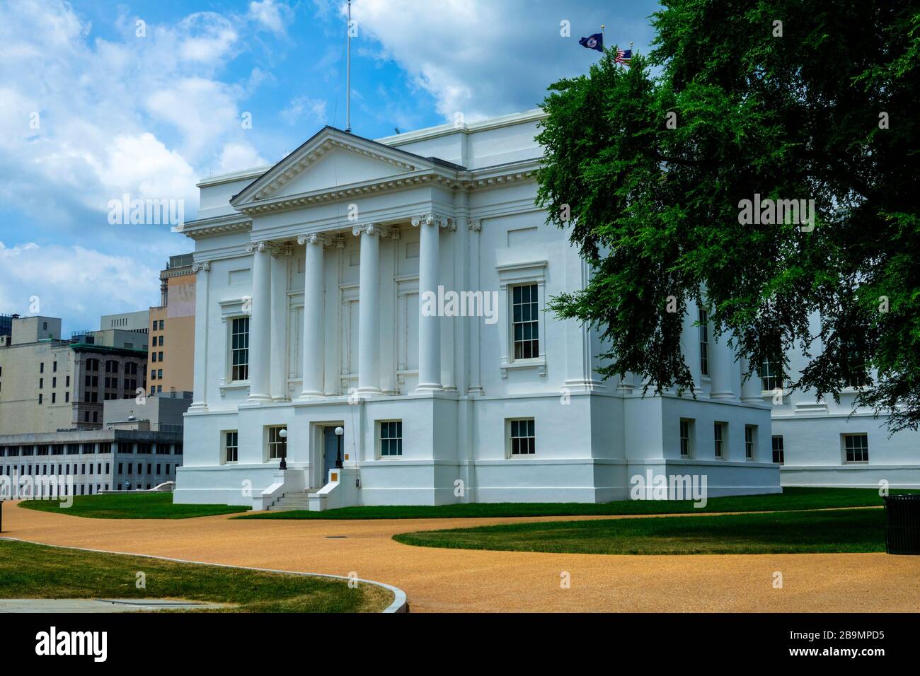 The capital building at Richmond Virginia the capitol capital city of ...