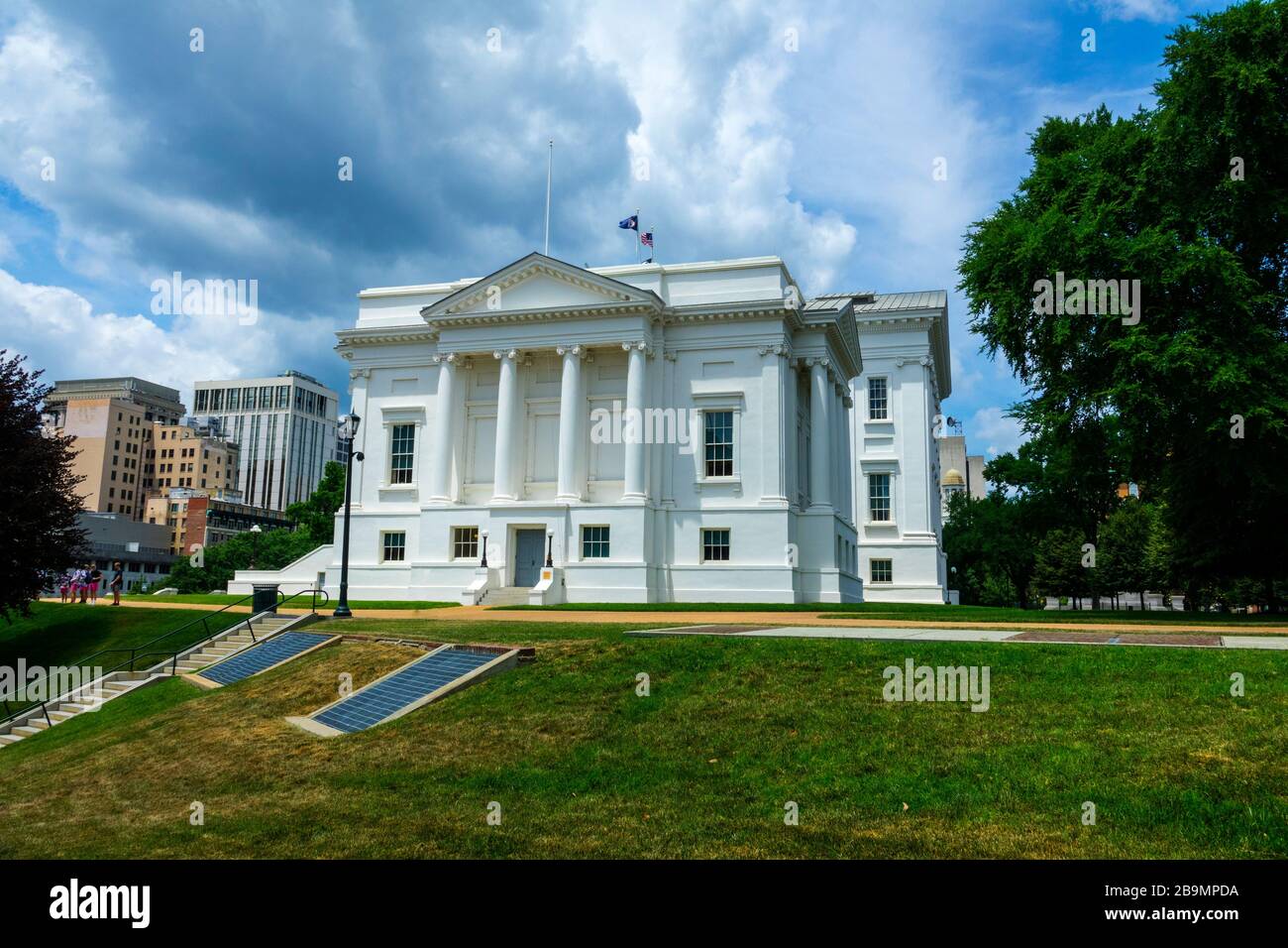 The capital building at Richmond Virginia the capitol capital city of ...