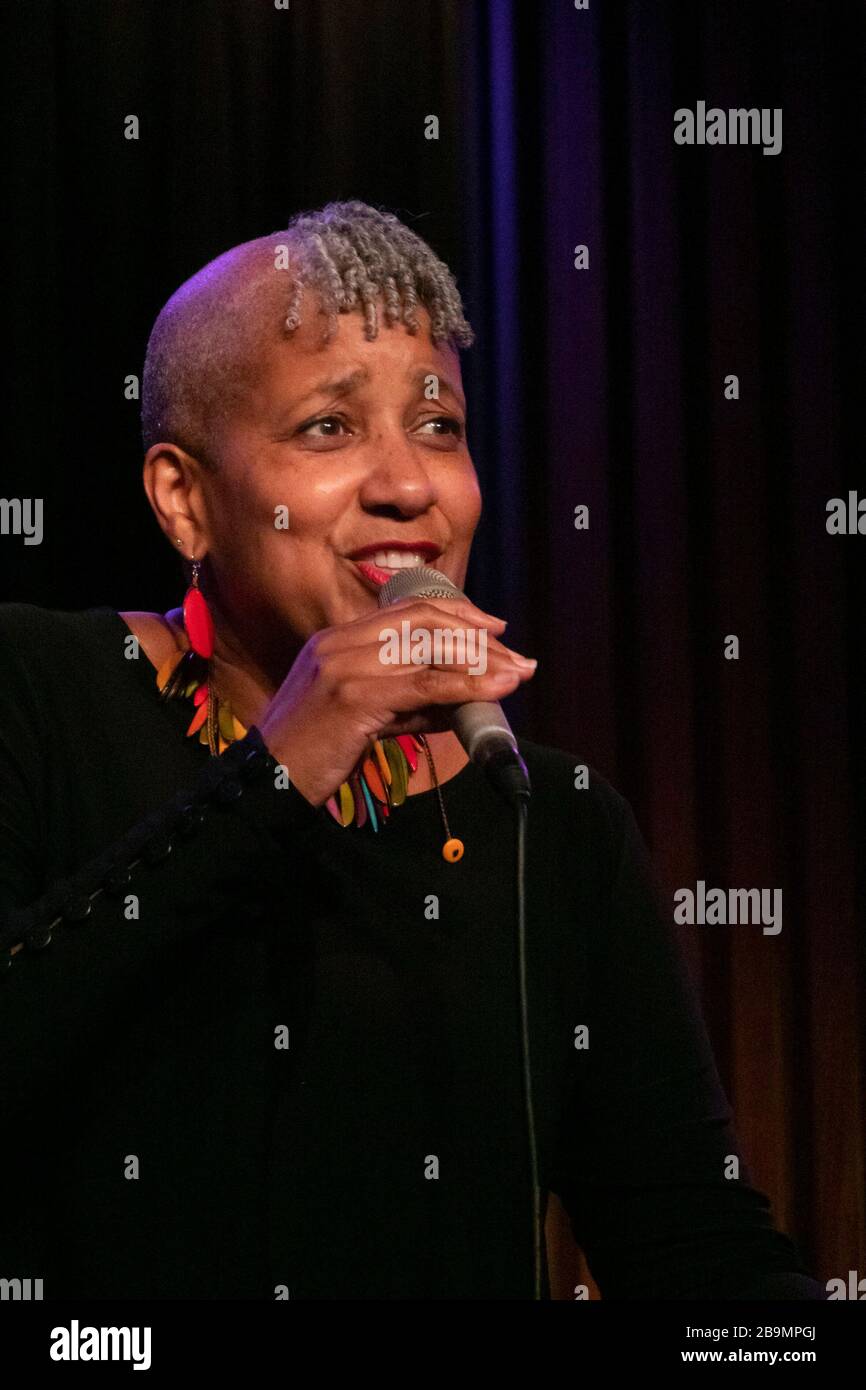 René Marie preforming at Jazz at the Lincoln Center, Shanghai, China ...