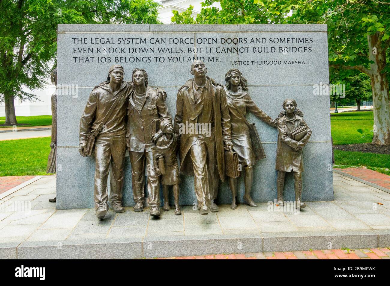The Virginia Civil Rights Memorial is a monument It seemed like ...