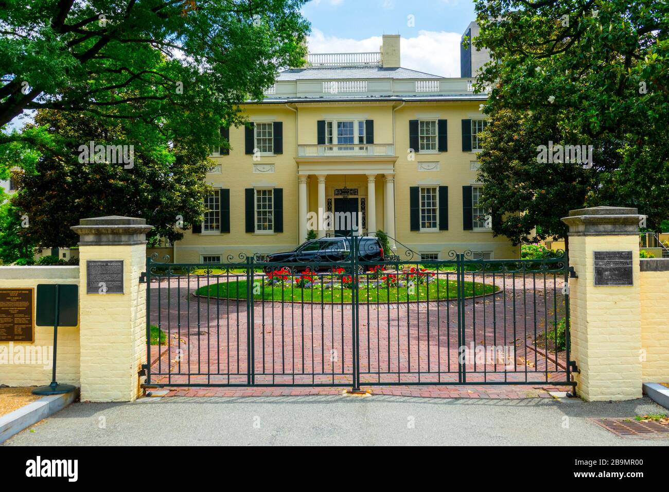 The governors executive mansion home house governor Richmond Virginia ...