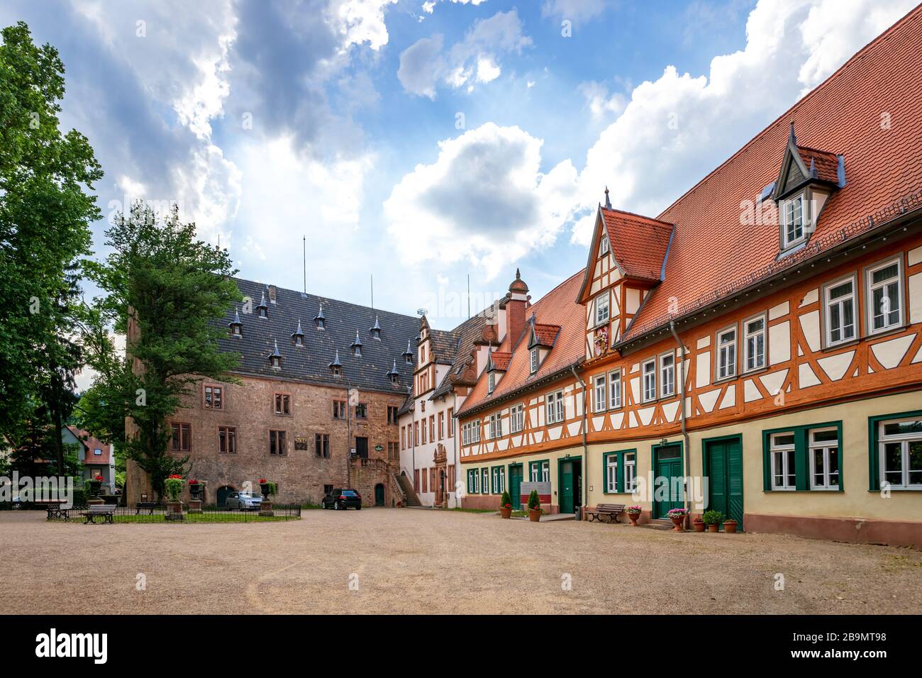 Historical city of Erbach, Germany Stock Photo - Alamy