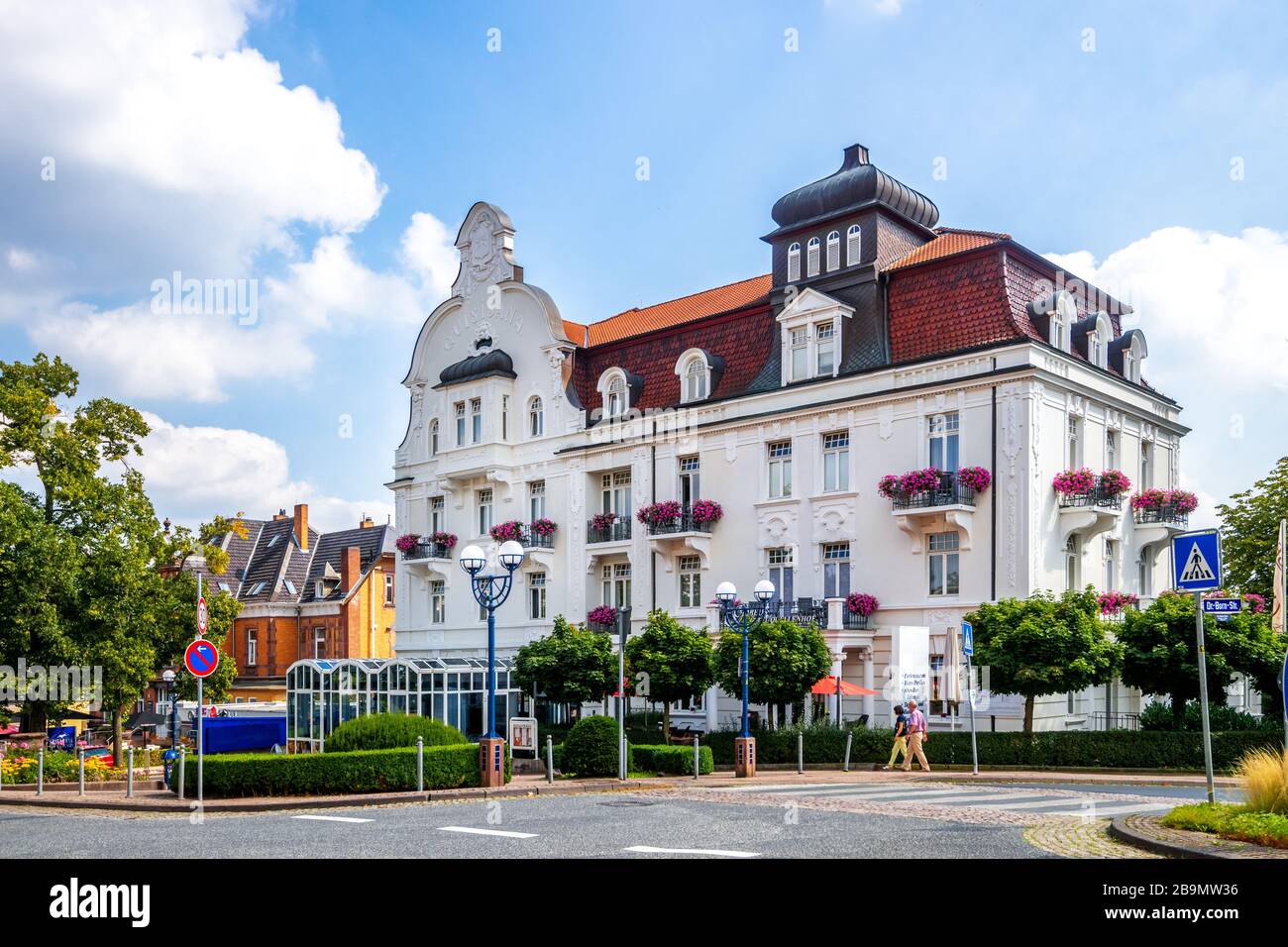 Historical city of Bad Wildungen, Germany Stock Photo - Alamy