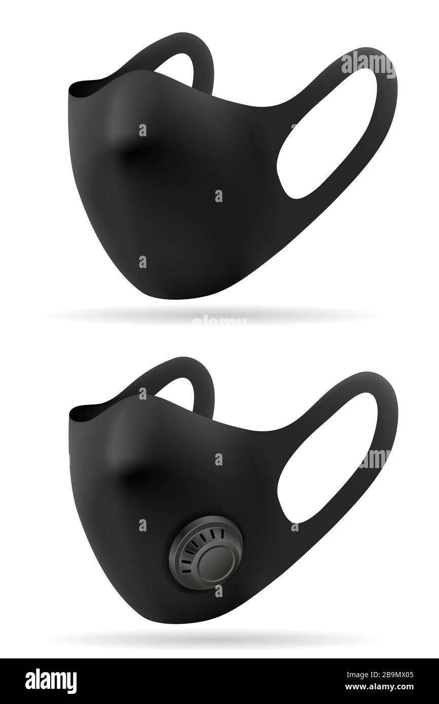 medical respiratory breathing mask for protection against diseases and ...