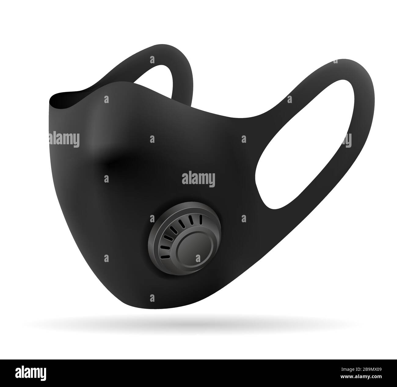 medical respiratory breathing mask for protection against diseases and ...