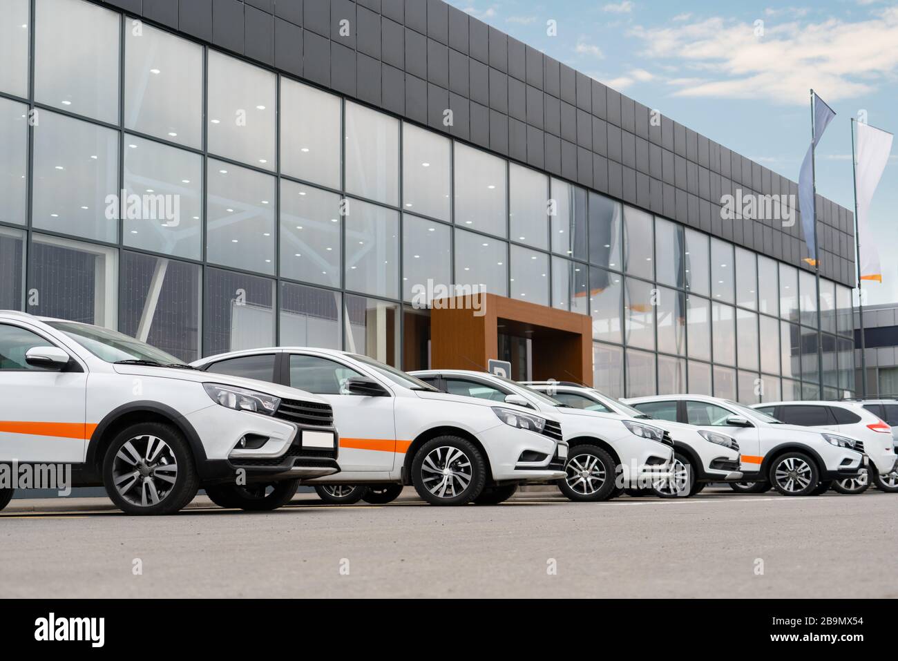 Stock of new cars hi-res stock photography and images - Alamy